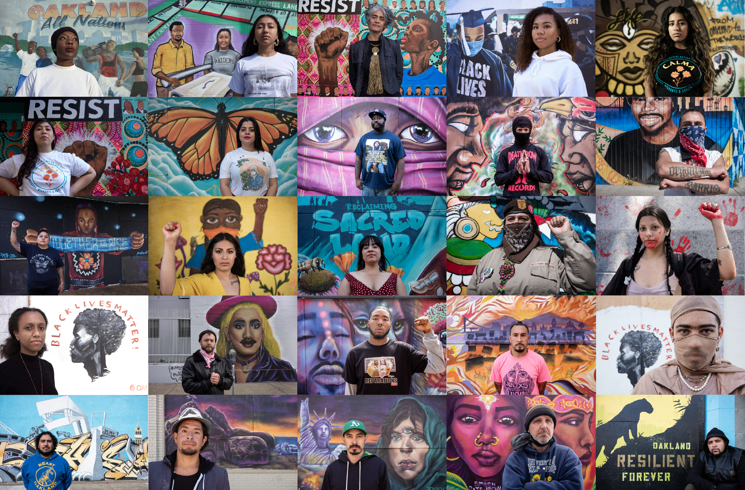 The Artivist Portrait Project: Portraits of Resistance and Resilience ...